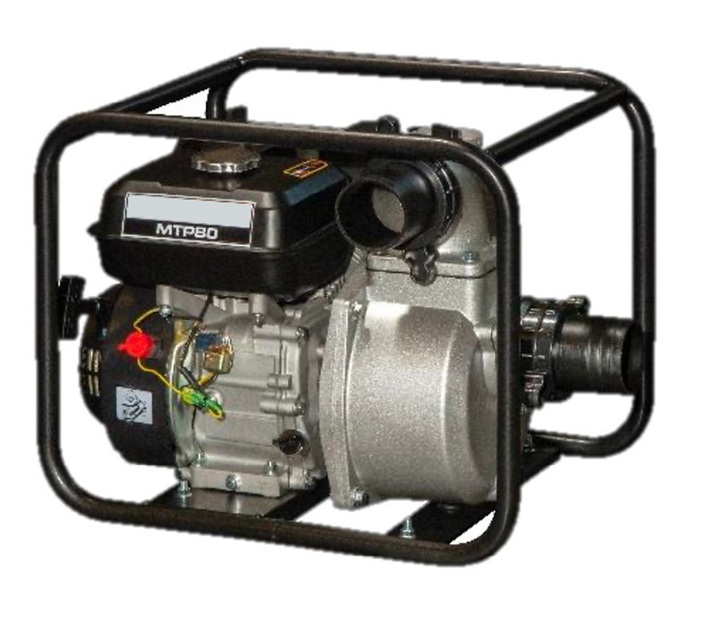 Vattenpump för klart vatten MTP80 Bensindriven 7hp 1000l/min ...